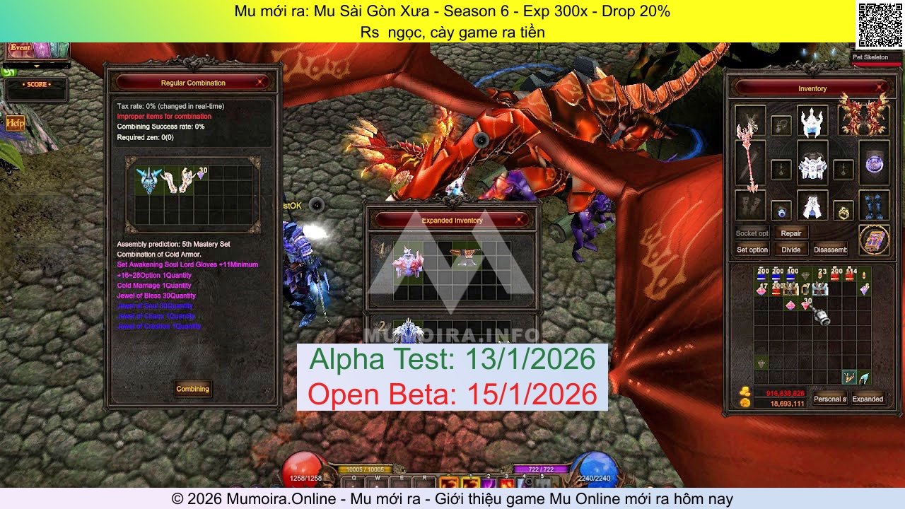 Mu Sài Gòn Xưa, Mu SS6 mới ra, Mu test tháng 1 2026 - Id.musaigonxua.com